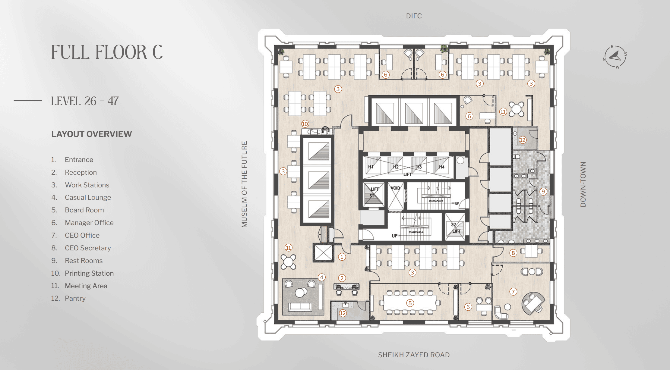 AHS Luxury Office Tower - Mayors Luxury Estate