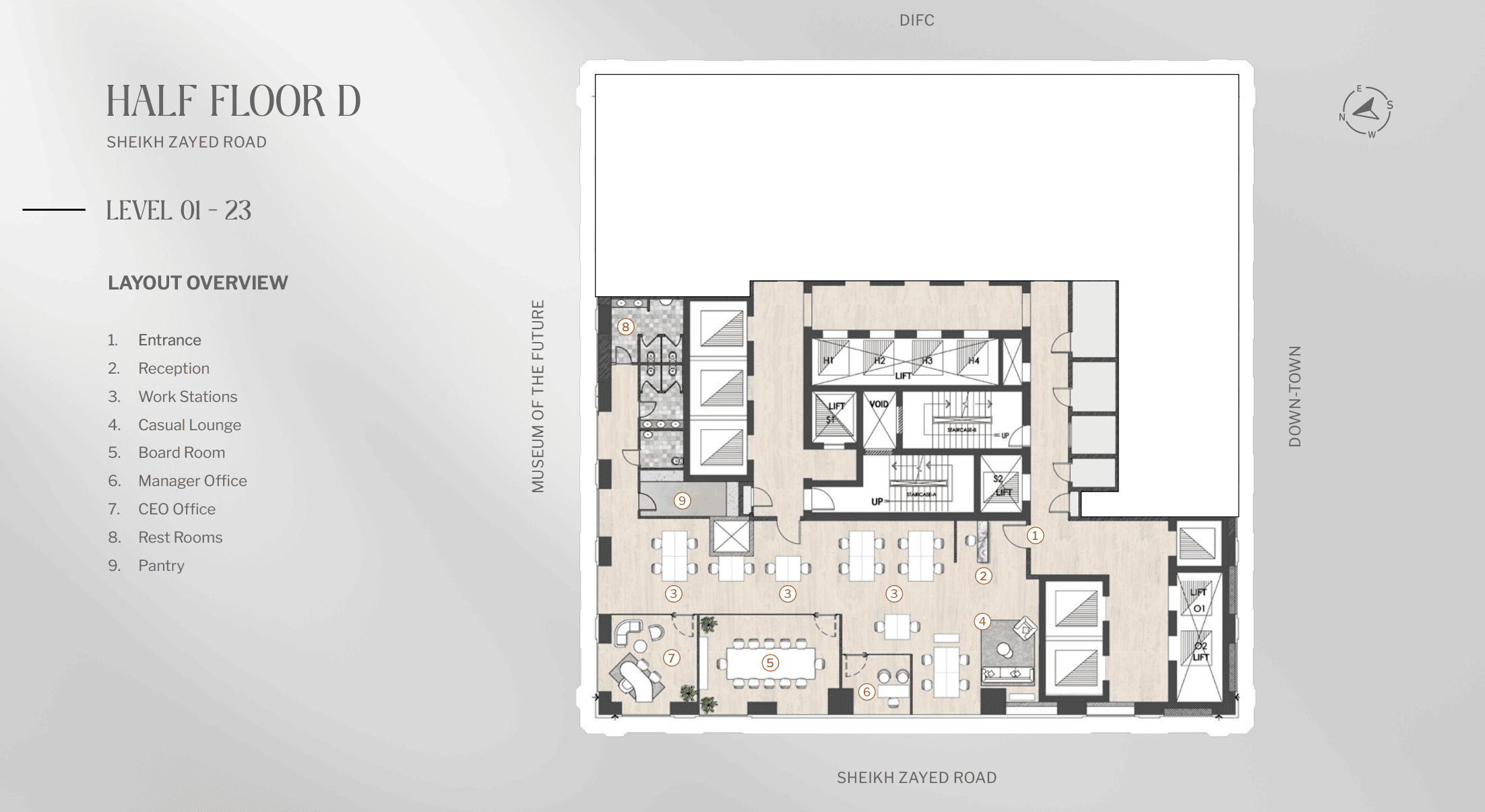 AHS Luxury Office Tower - Mayors Luxury Estate